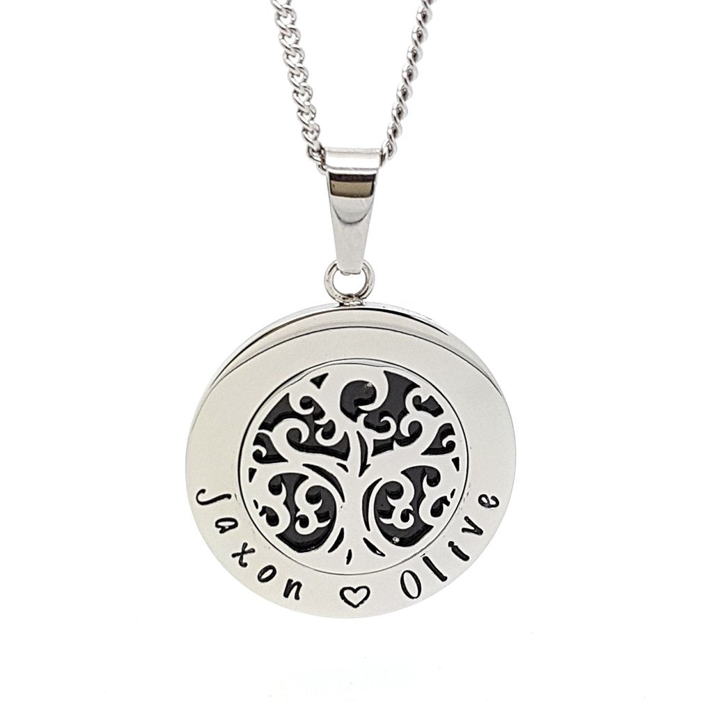 Tree of Life Silver Pendant Personalised Gifts Australia. Fast postage ...
